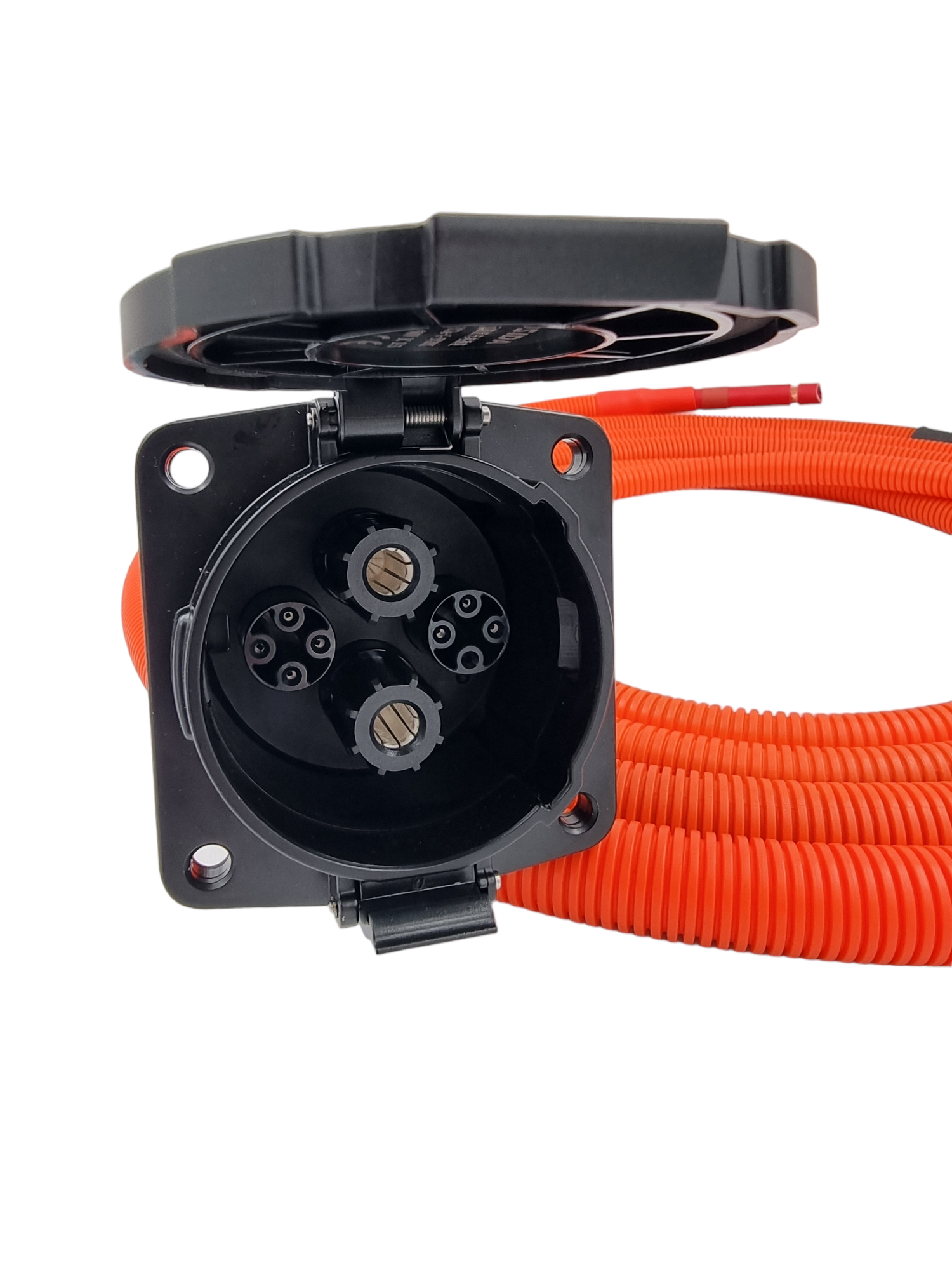 DC CHAdeMO EV Fast charge Car Inlet Socket with 200A Cables | Lithium Power